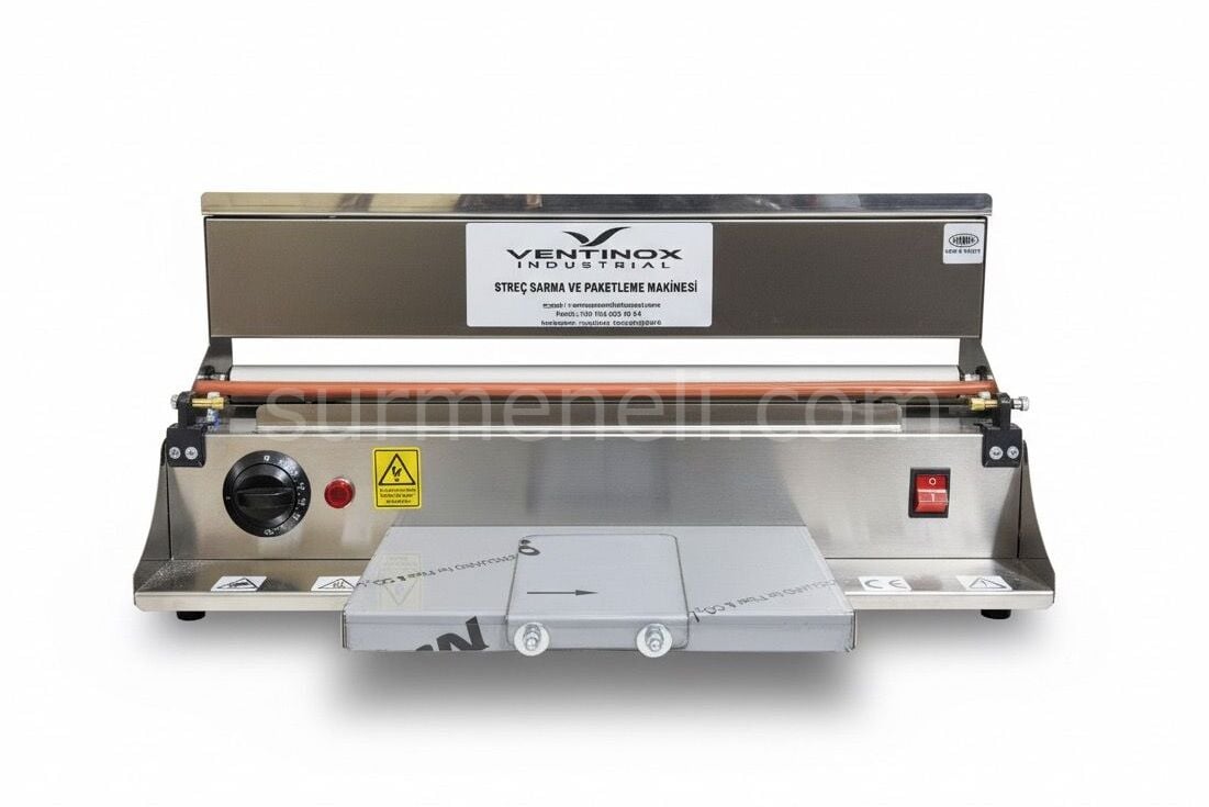Ventinox - 50 cm Dikey Streç Sarma ve Paketleme Makinesi Elektrikli
